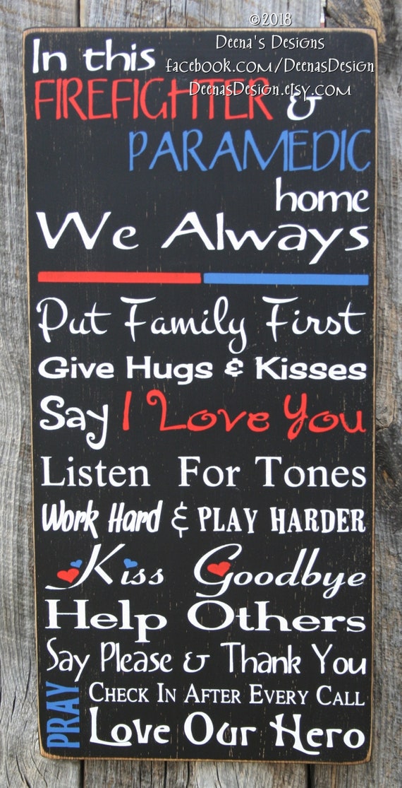 Paramedic Hero Home Decor Sign Home & Living Wall Décor etna.com.pe