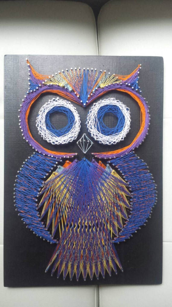 Owl String Art | Etsy