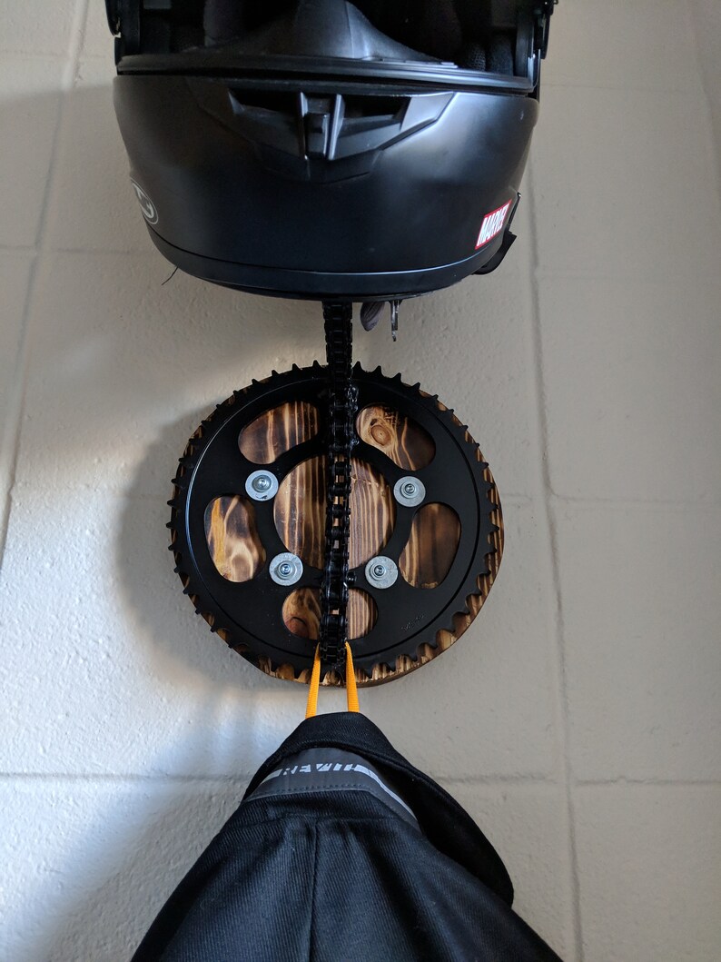 Motorcycle Helmet and Jacket Hanger - Etsy