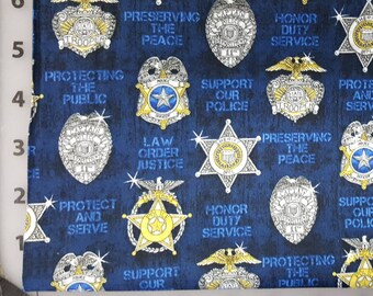 Police fabric | Etsy
