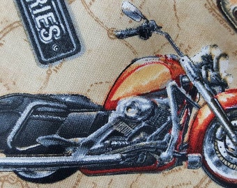 Harley davidson fabric | Etsy