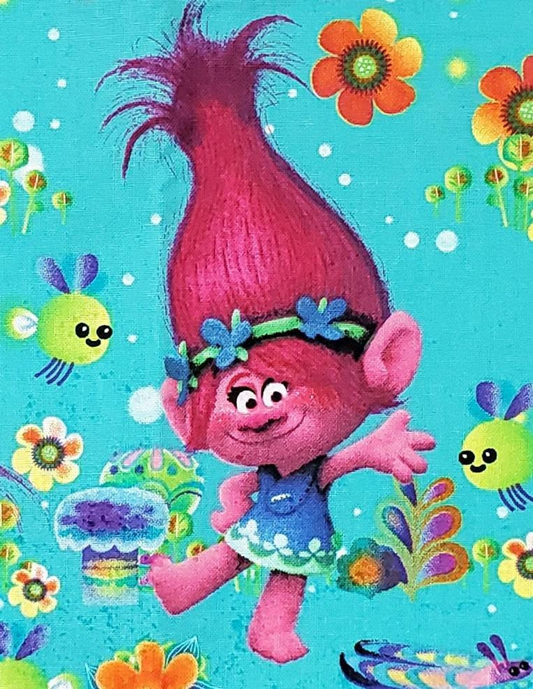 Dream Works Trolls Poppy, Fun Colors Are Beautiful. Bright Happy Upbeat ...