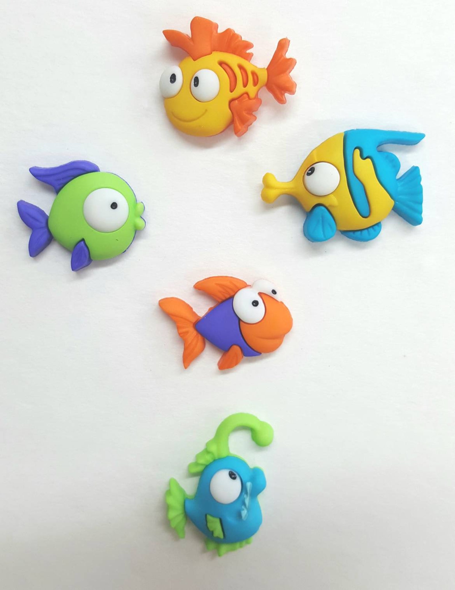 Goofy Colorful Funny Crazy Fish something Fishy. Nice | Etsy