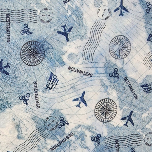 Travel Fabric - Etsy