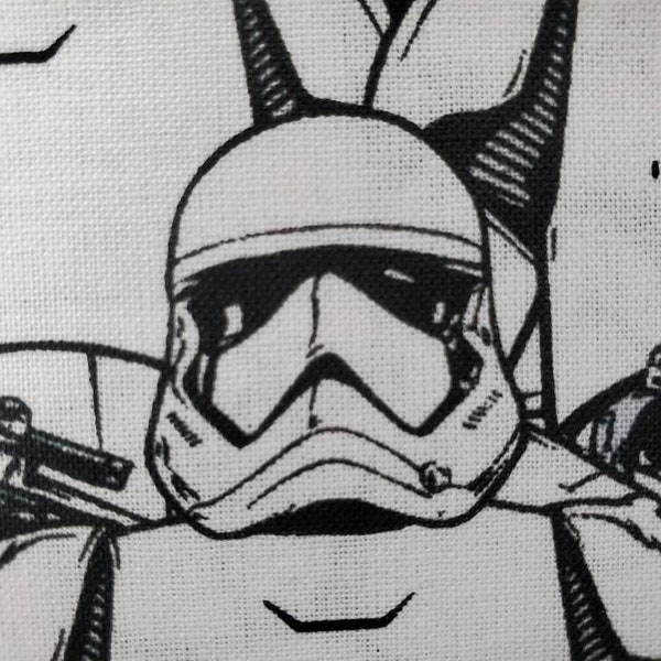 Storm Trooper Fabric - Etsy
