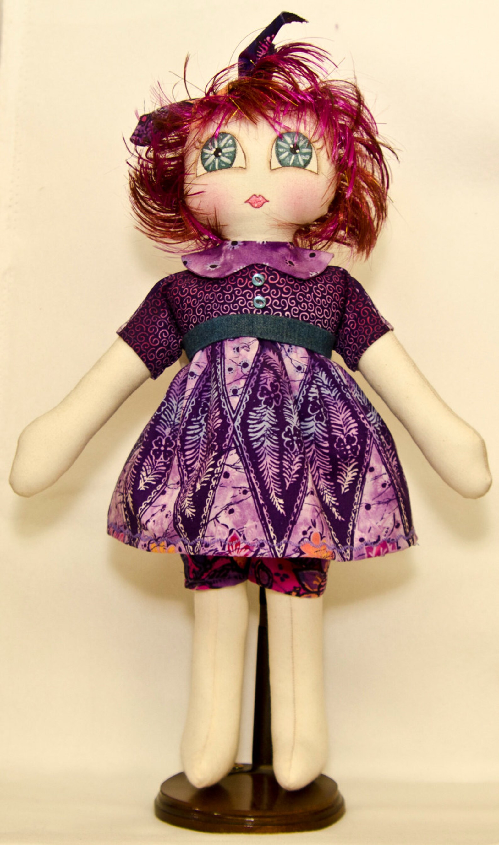 Purdy Patty Pancake is a Fun and Easy Pre-cut Fabric Doll Kit With ...
