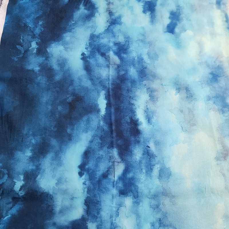 Cloud Print Fabric - Etsy