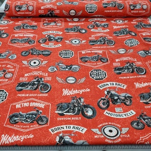 100% Cotton Quilting Fabric. PRICED by the 1/2 Yard Cut on Order Red ...