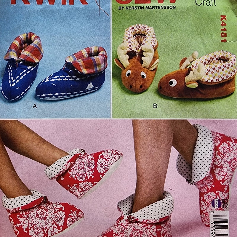 Sew Slippers - Etsy