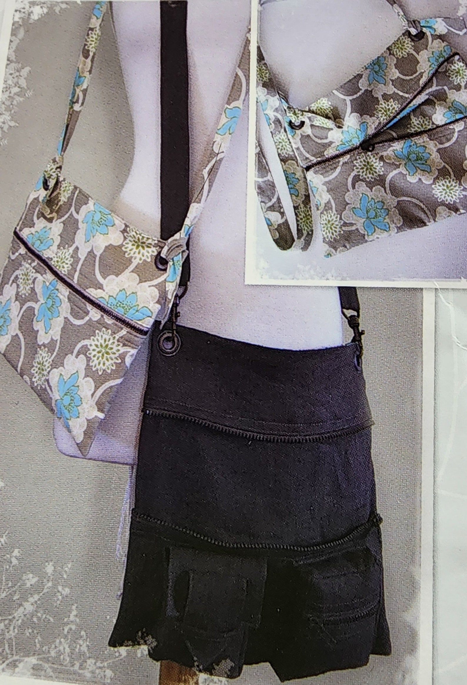 The Cargo Bag - Fabric / Cloth Purse Pattern. 082, by Favorite Things ...