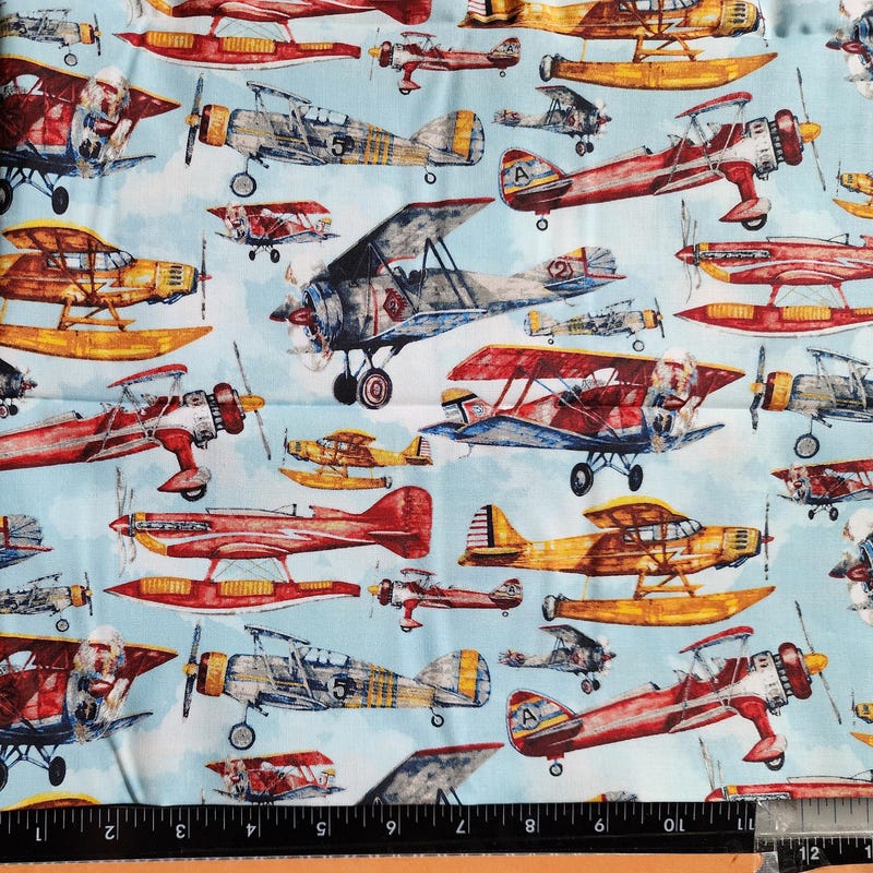 Airplane Fabric - Etsy