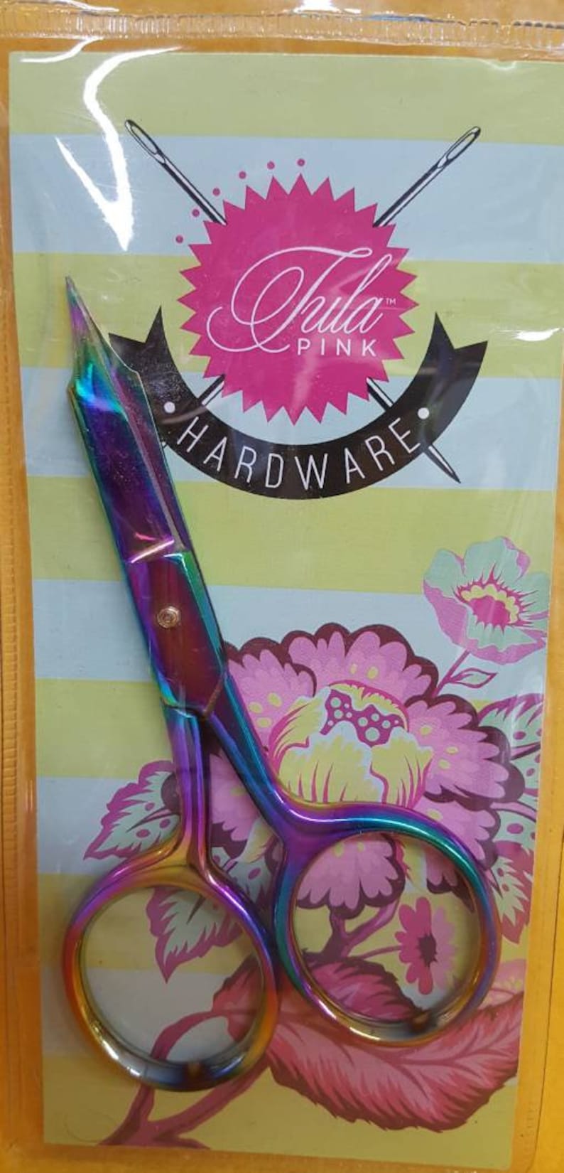 Tula Pink Hardware. 4" Large Ring Micro Tip Fabric Scissors - Etsy