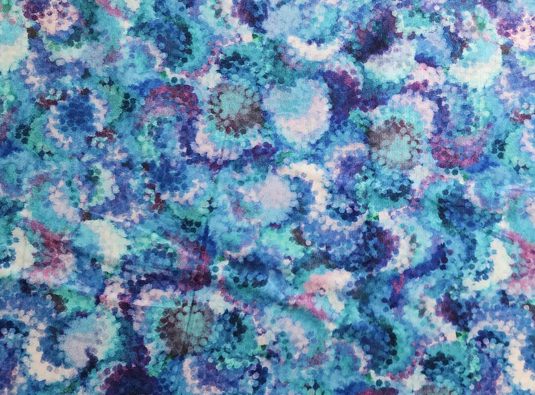 Quilt Backing 108" Wide, 100% Quilting Cotton, Sold by the Half (1/2 ...