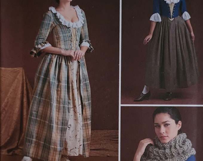 Simplicity, Misses Pattern 8161, H5. Sizes 6-14. Gown, Stomacher ...