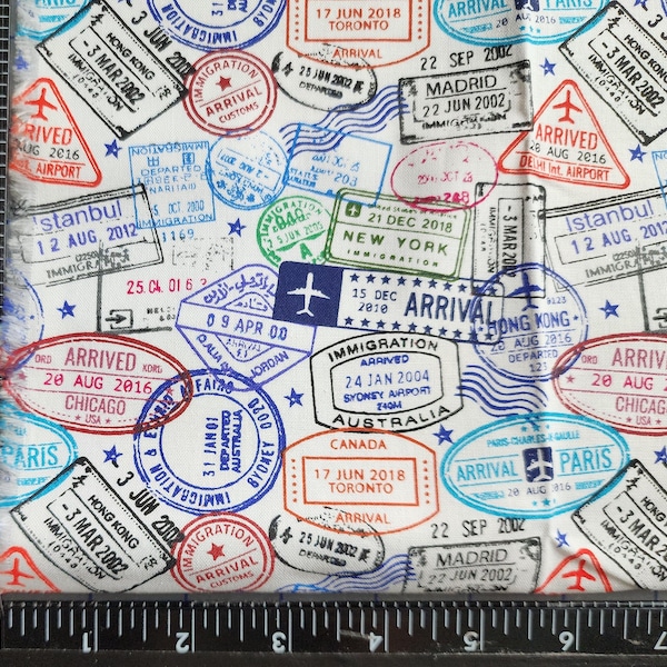 Travel Fabric - Etsy