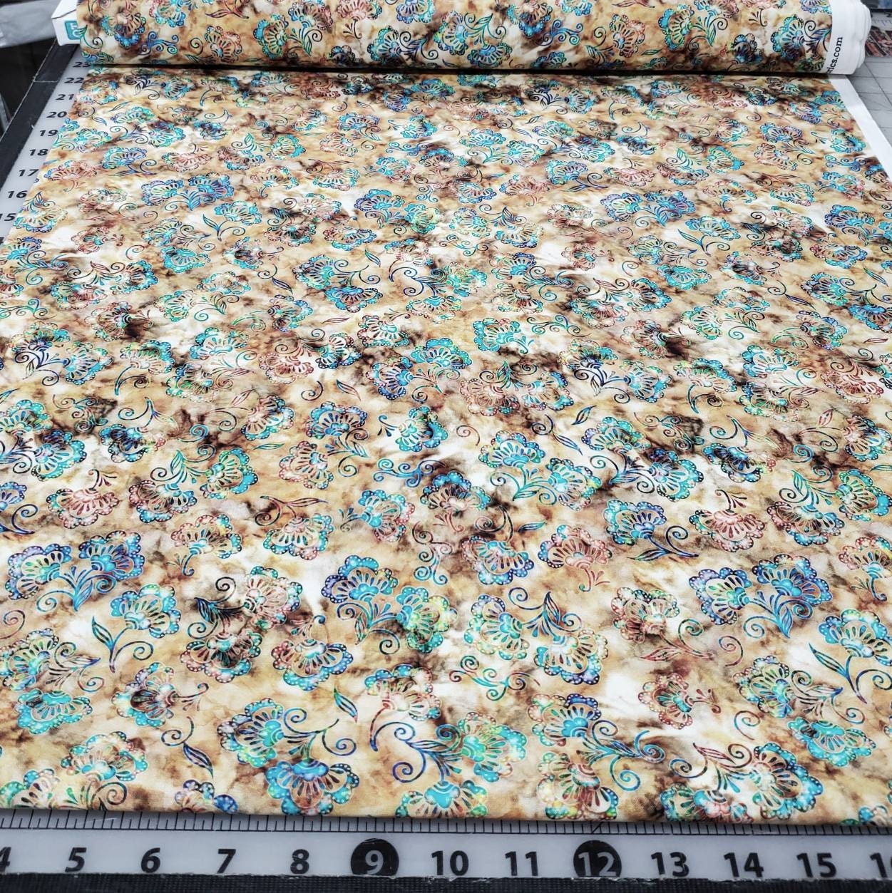 100% Cotton Quilting Fabric PRICED by the 1/2 Yard Mottled - Etsy
