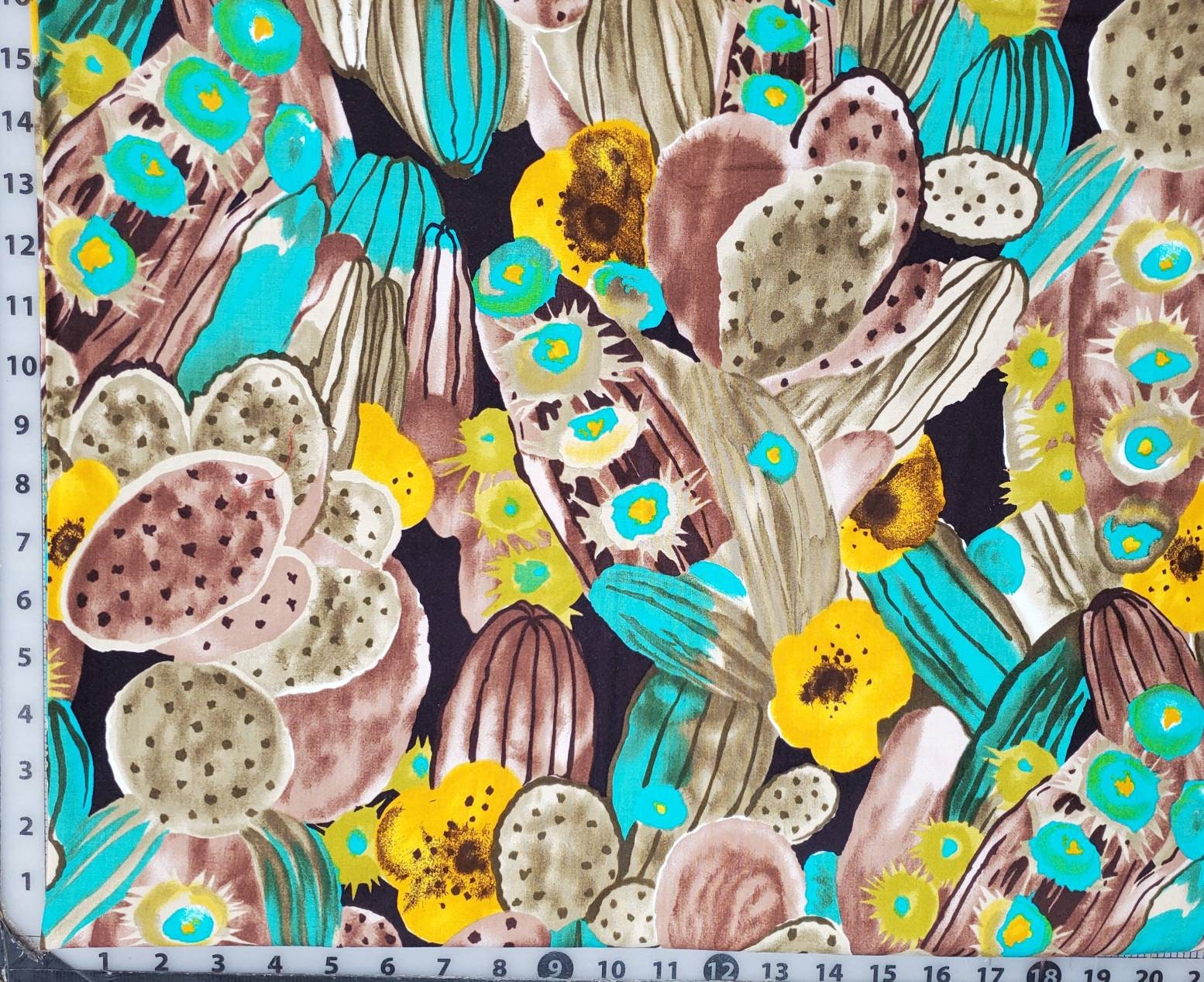 Vintage Alexander Henry Cotton Fabric 2 Yards By 42 Etsy
