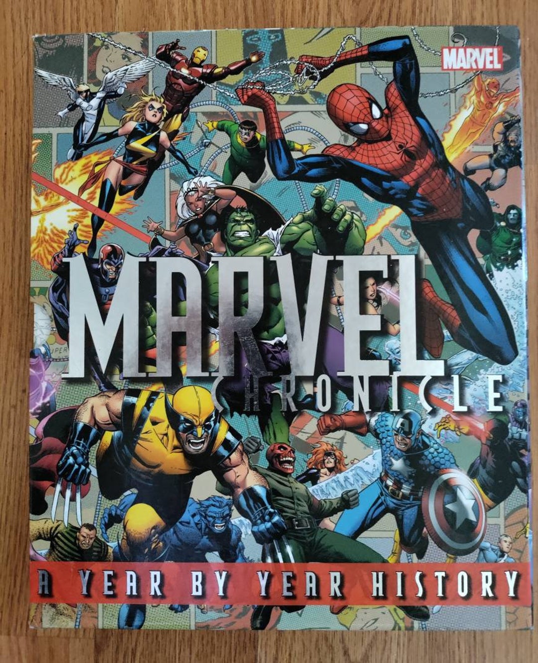 MARVEL CHRONICLE A Year by Year History. 352 Pages With - Etsy