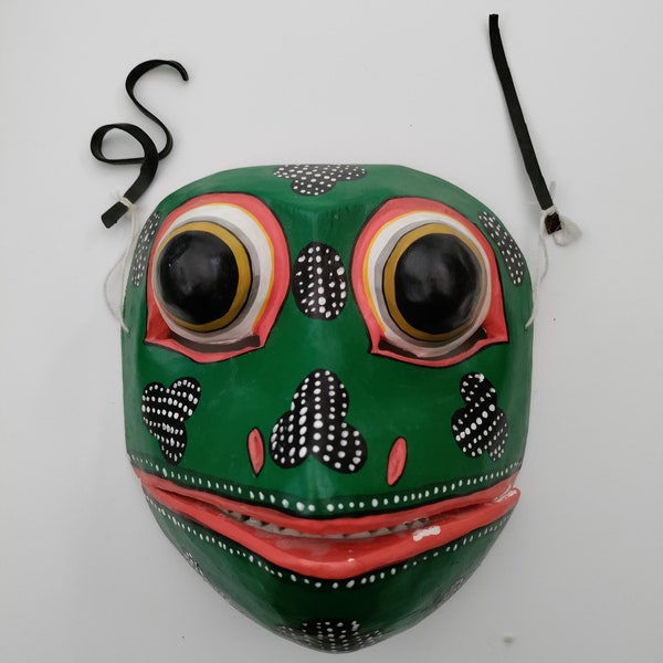 Frog Mask - Etsy