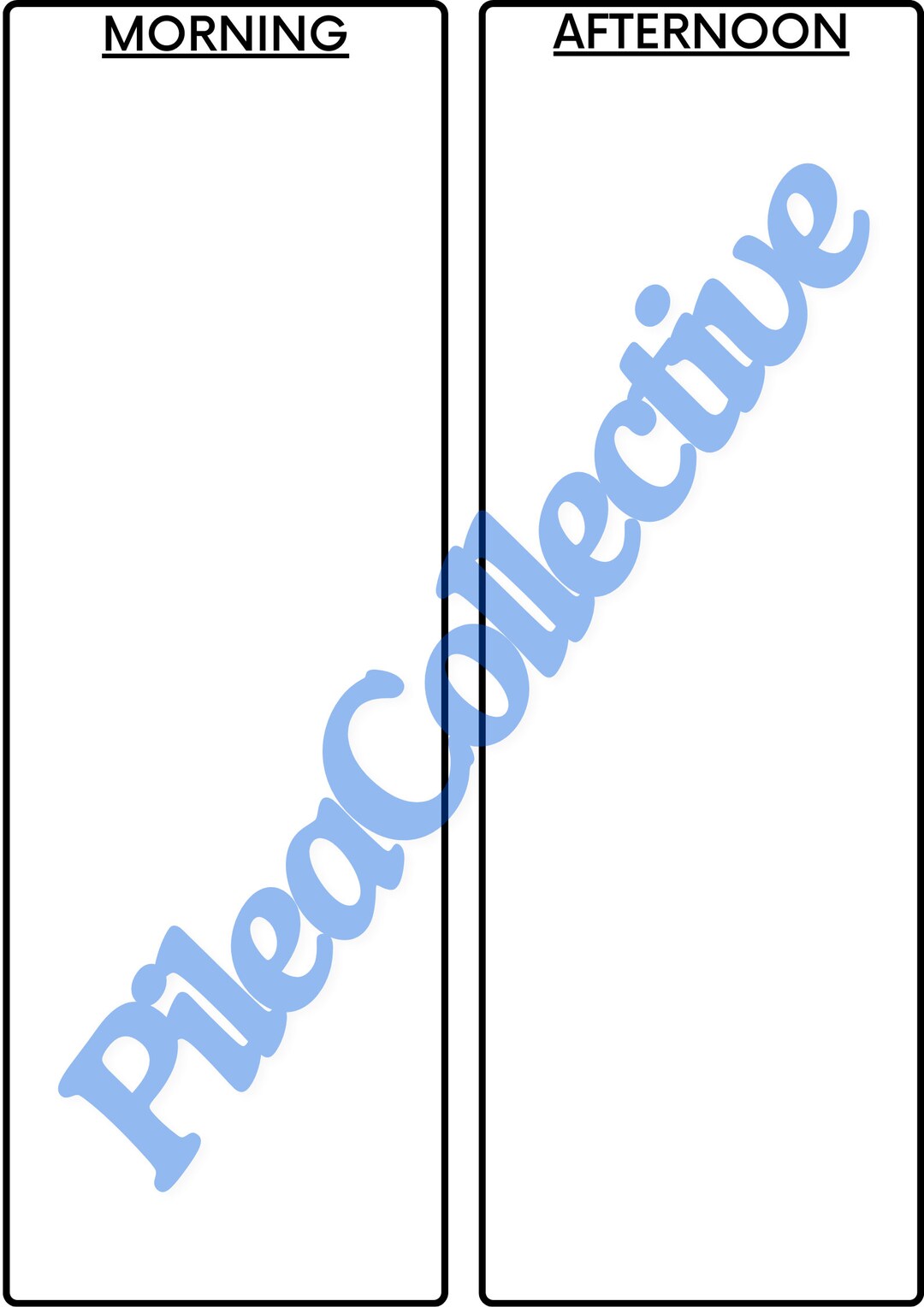 Visual Schedule Morning, Afternoon Autism / ABA - Etsy