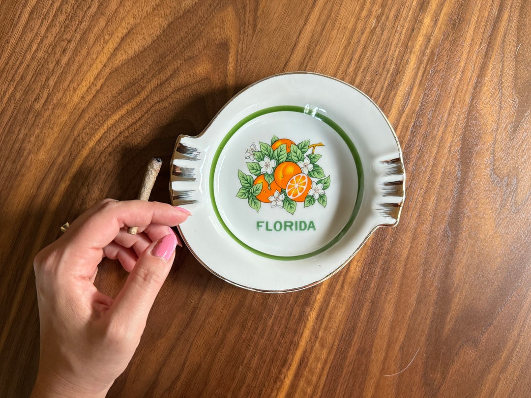 Classy Citrus Queen Florida Ashtray - Etsy
