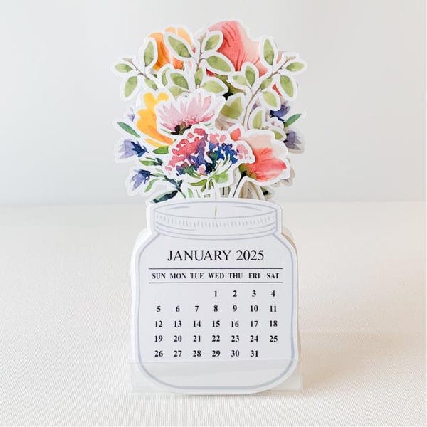 Flower Calendar - Etsy