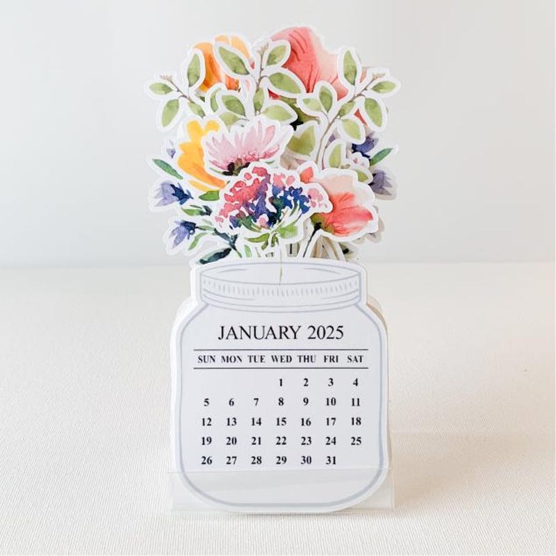 Flower Calendar - Etsy