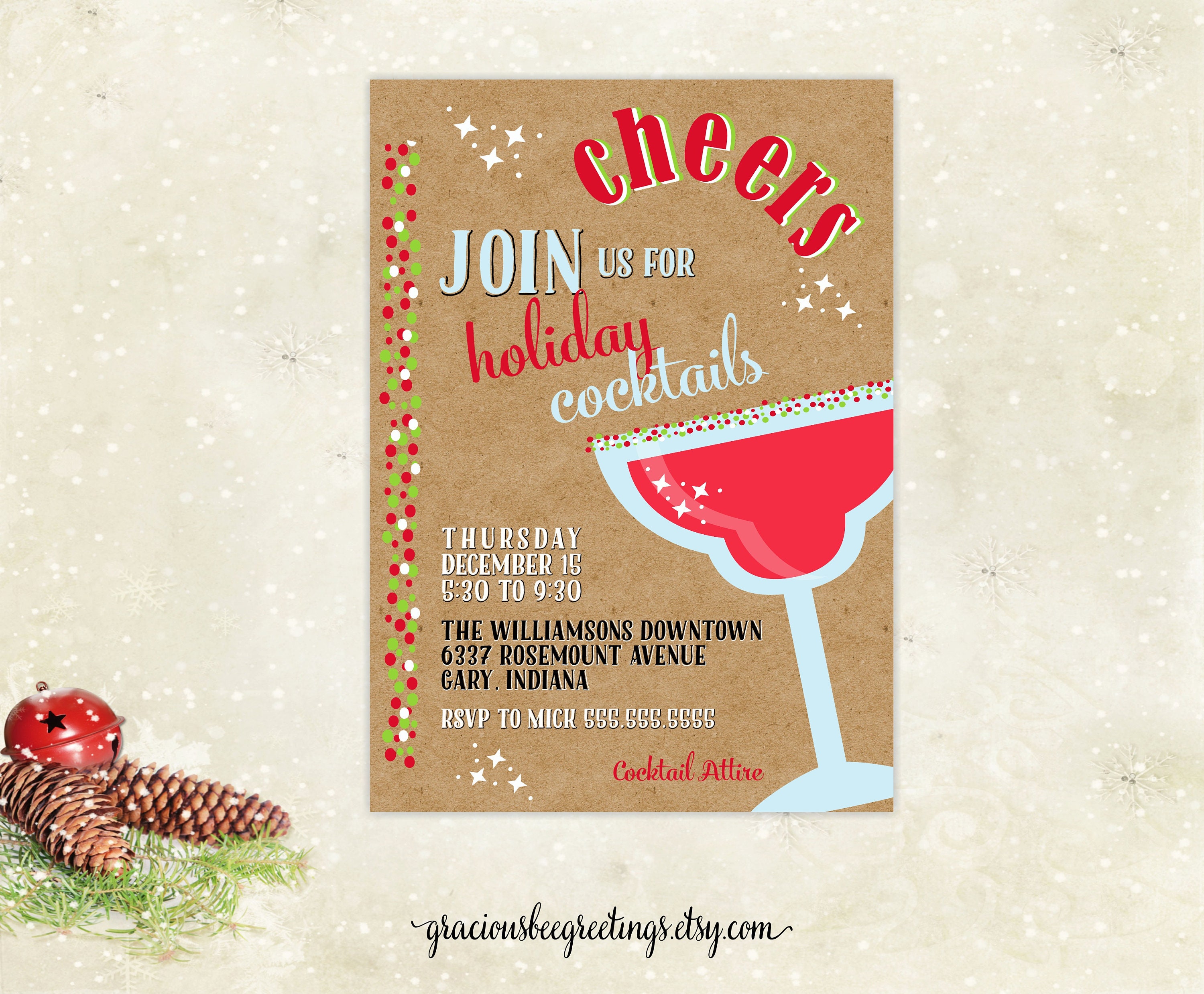 Holiday Get Together Invitation