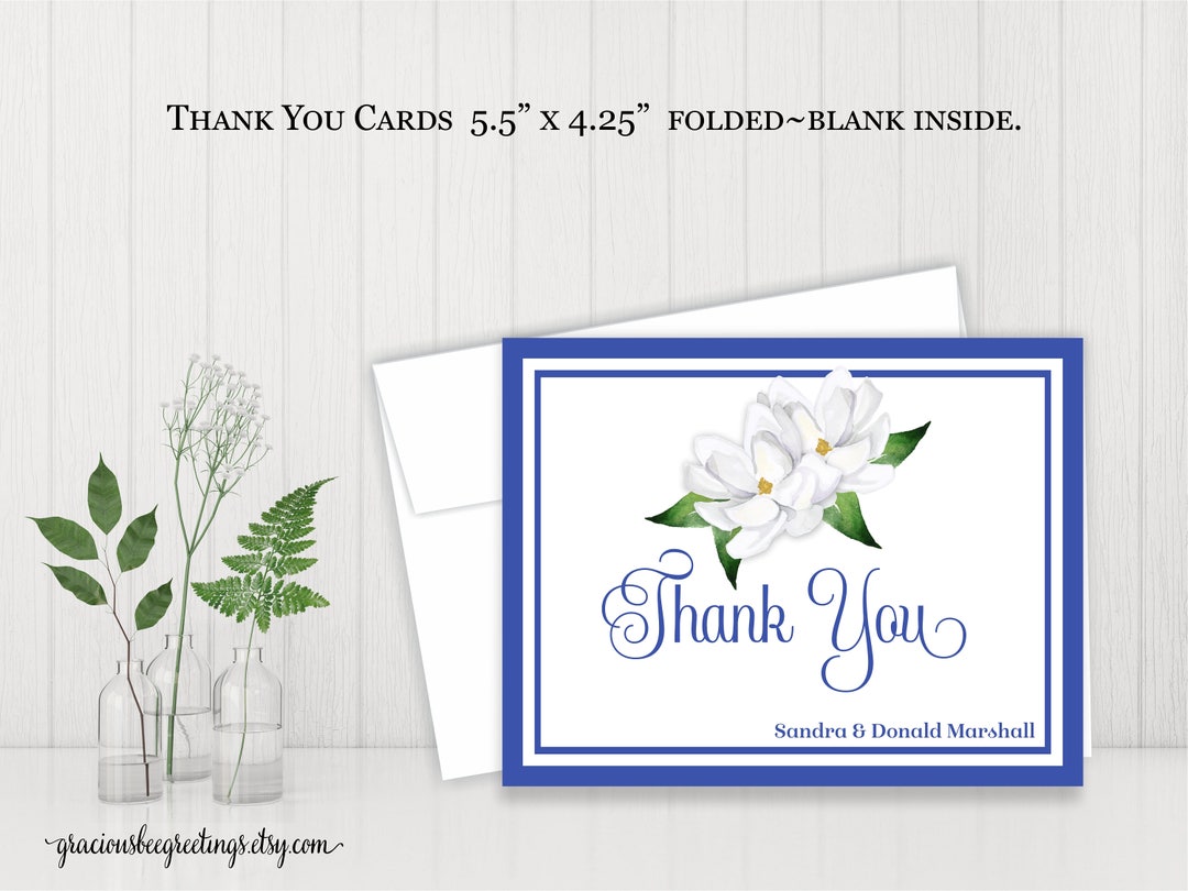 Personalized Thank You Notes Thank You Notes Thank You - Etsy