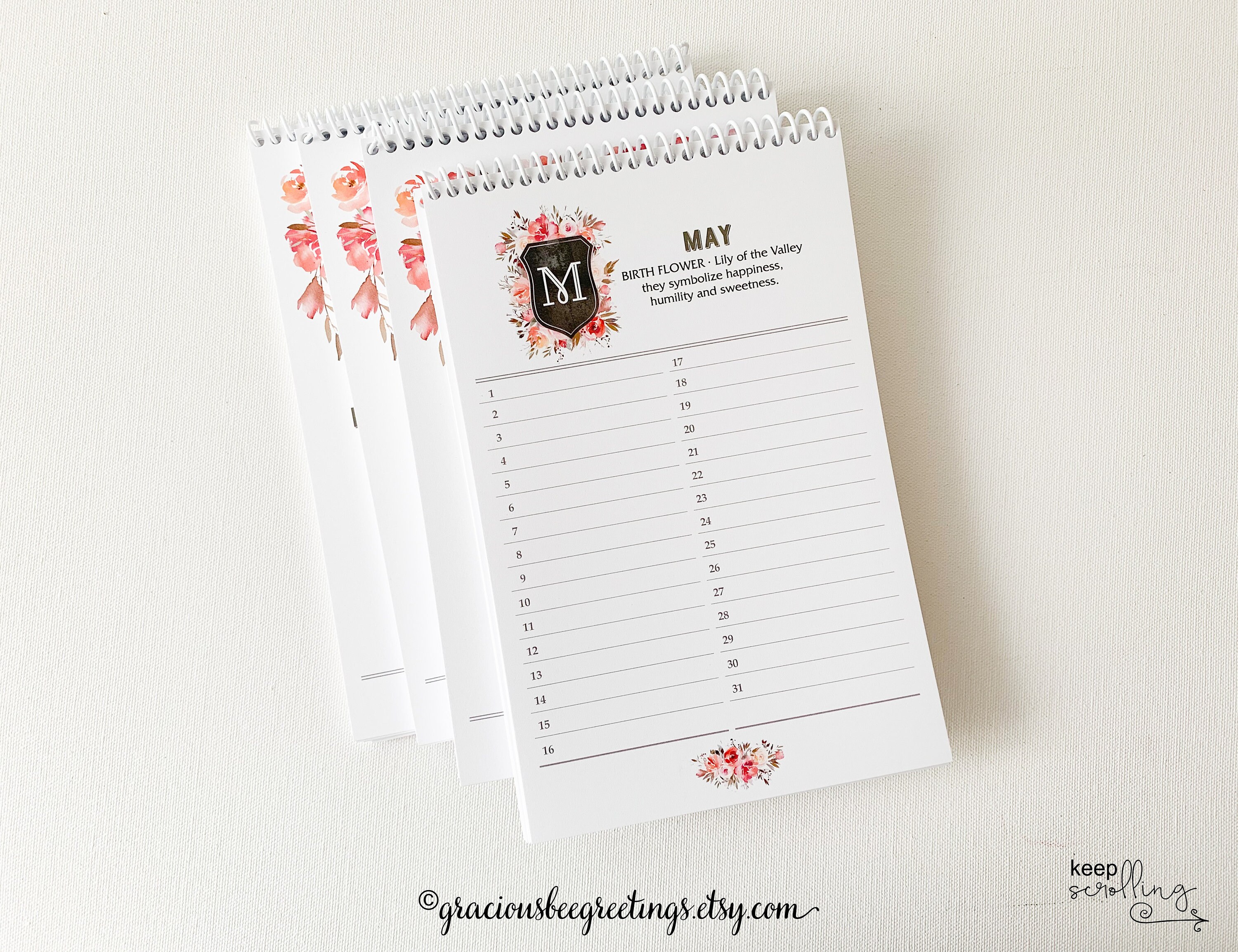 Paper & Party Supplies Calendars & Planners Goal Planner Wedding ...