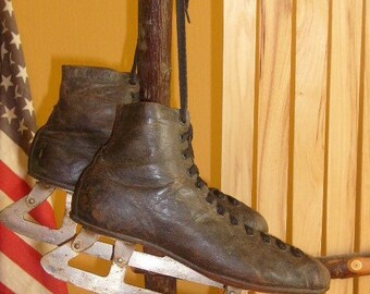 Antique ice skates | Etsy