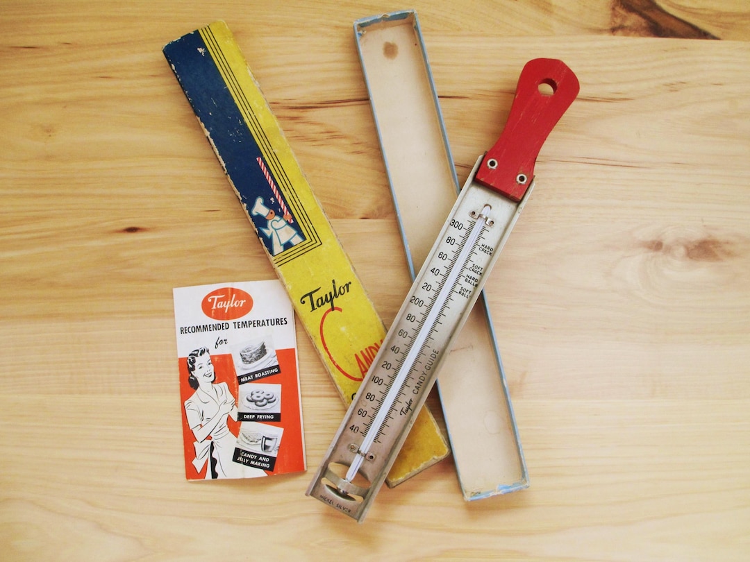 Thermometer for Candy and Jelly Making, Nickel-silvered Scale With ...