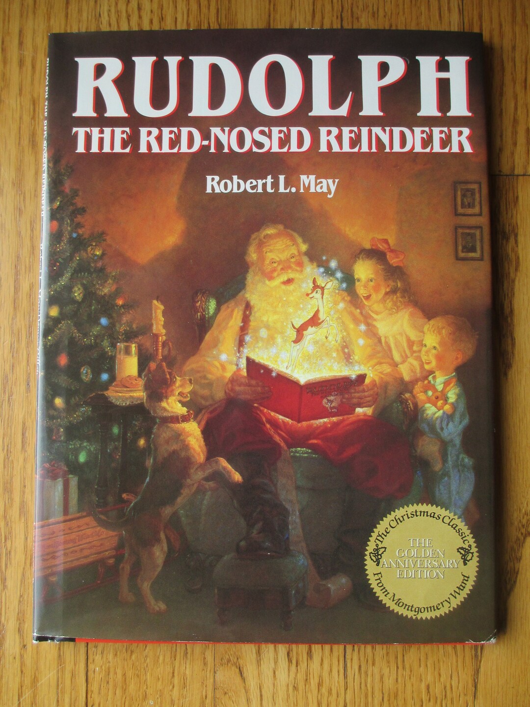 Rudolph the Red Nosed Reindeer 1967 Story Book With Dust Cover in Very ...
