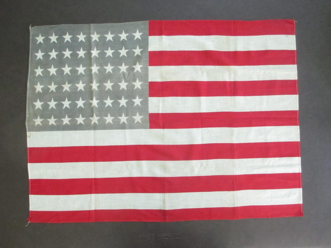 Flag, 48 Star United States Flag in Very Nice Gently Used Condition to ...