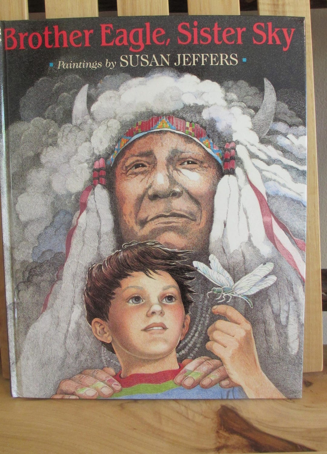 Book, Brother Eagle Sister Sky With Beautiful Art Work by Susan Jeffers ...