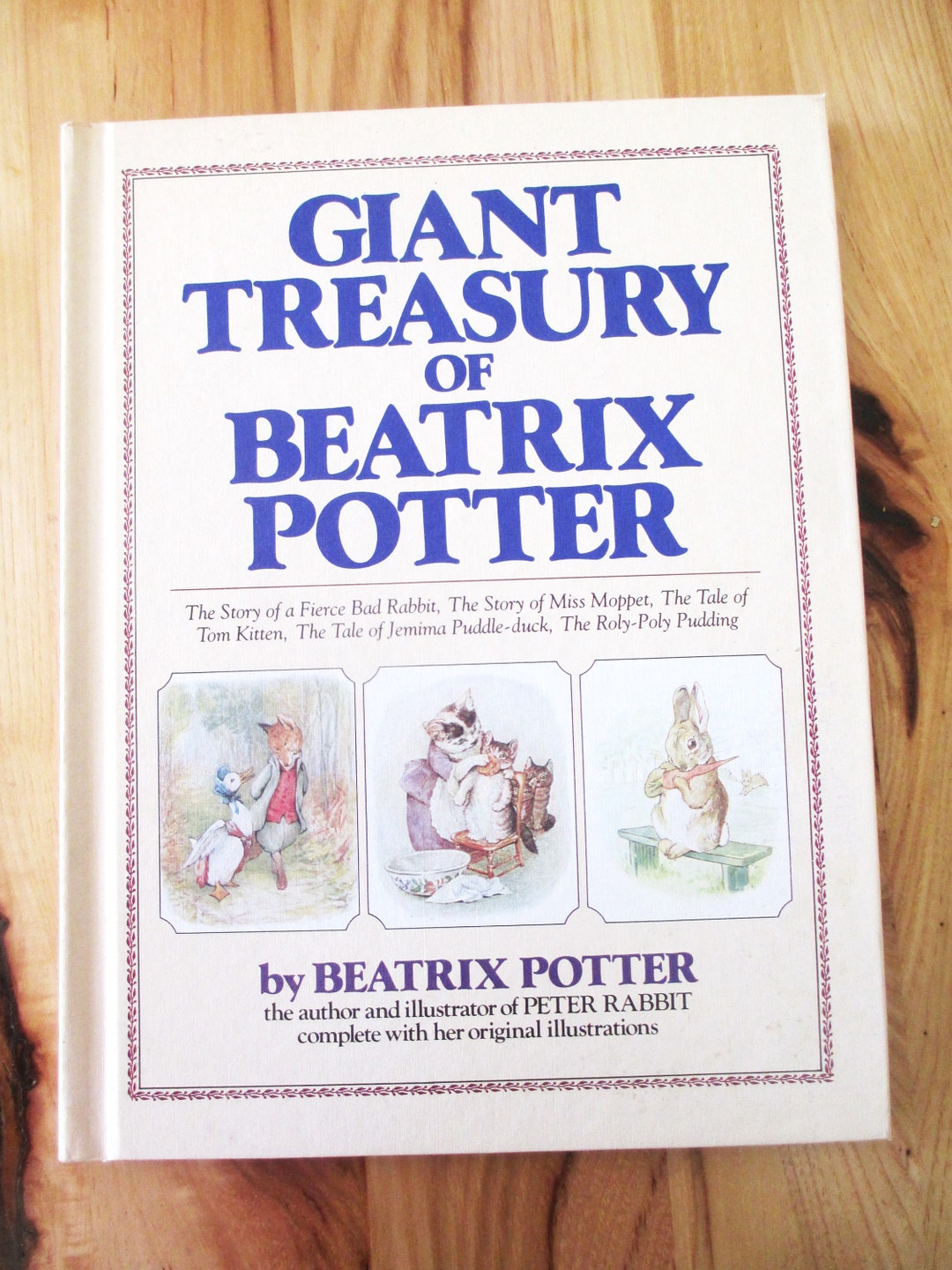 Beatrix Potter Giant Treasury of Beatrix Potter With - Etsy