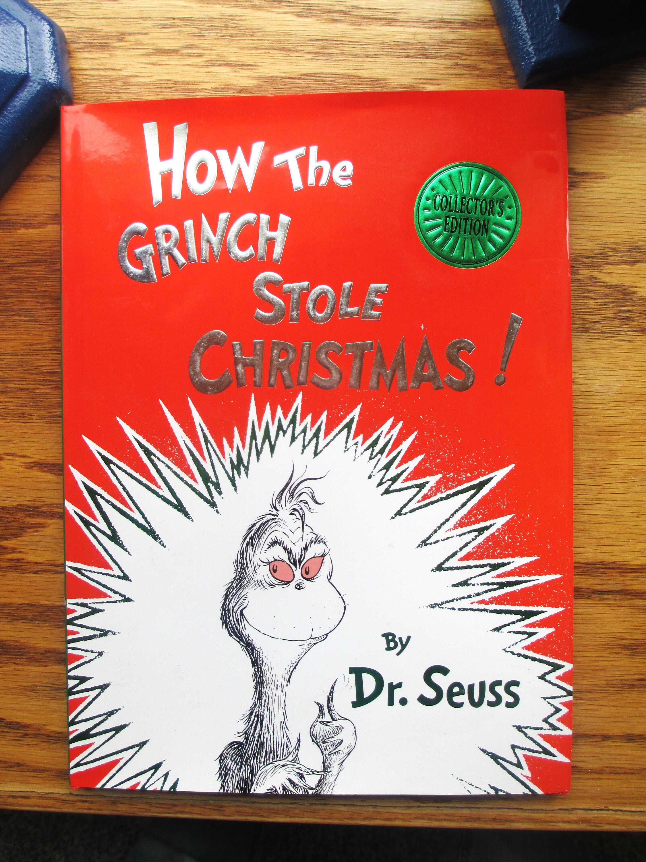 How The Grinch Stole Christmas Book Cover