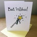 Good Luck Card: Magic Wand - Etsy