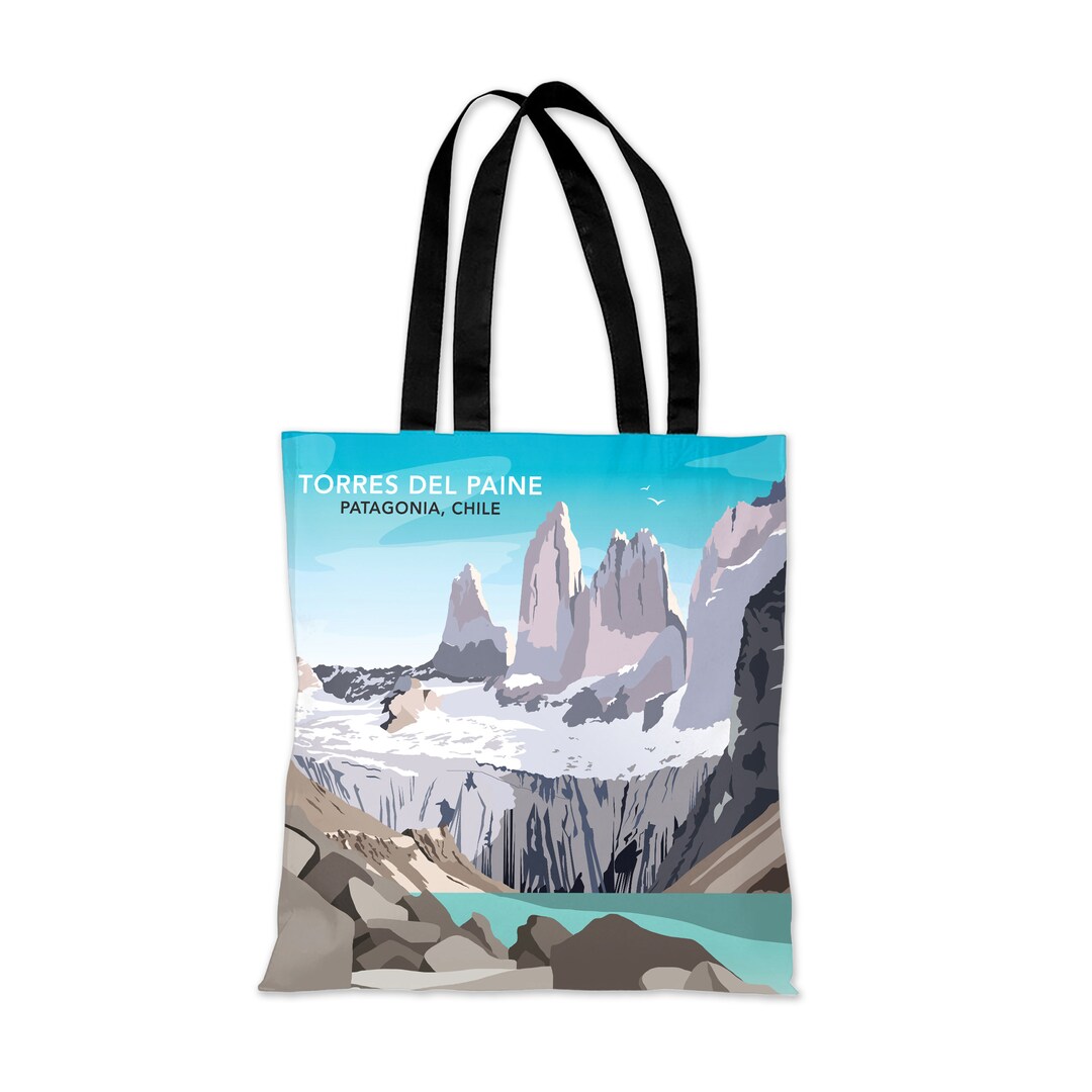 Torres Del Paine, National Park, Patagonia Tote Bag - by Tabitha Mary ...