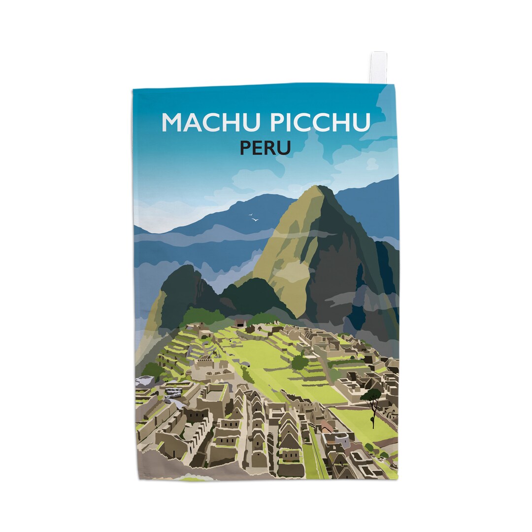 Machu Picchu, Peru Tea Towel - by Tabitha Mary - Travel Prints and ...