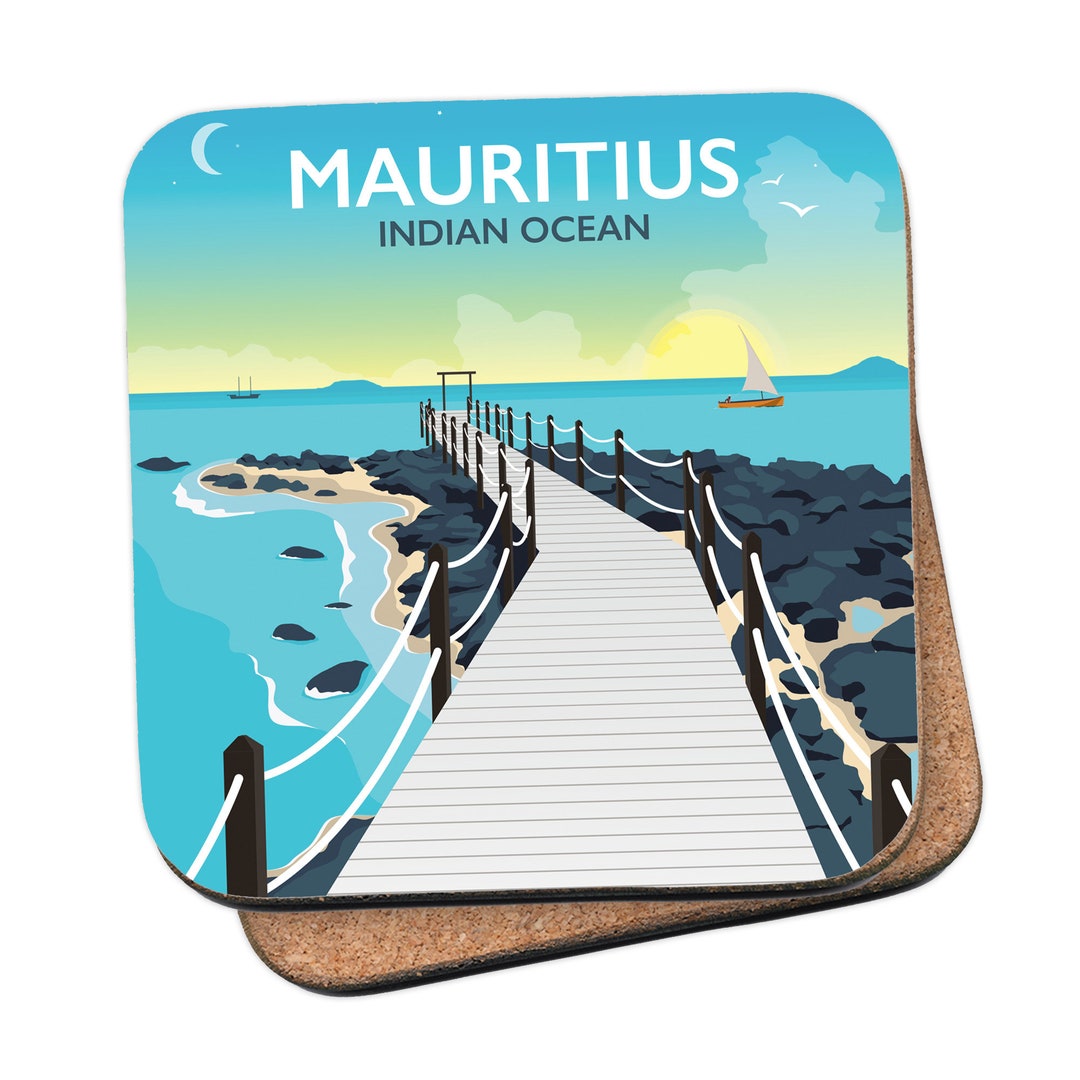 Mauritius, Indian Ocean, East Africa Placemat - by Tabitha Mary ...