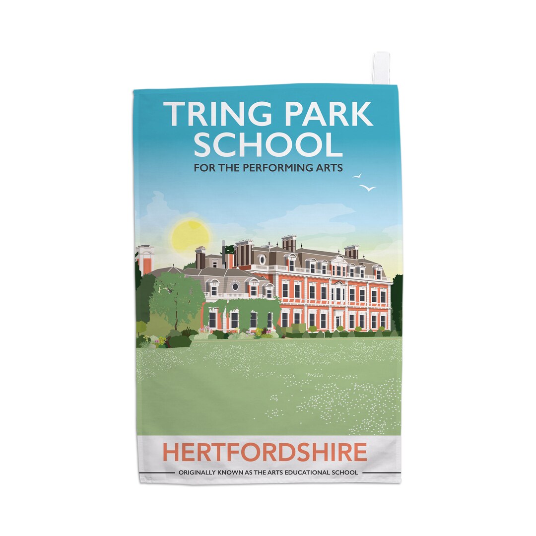 Tring Park School for the Performing Arts, Hertfordshire Tea Towel by ...