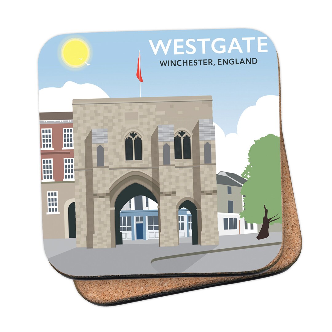 Westgate, Winchester, Hampshire Placemat - by Tabitha Mary - Travel ...
