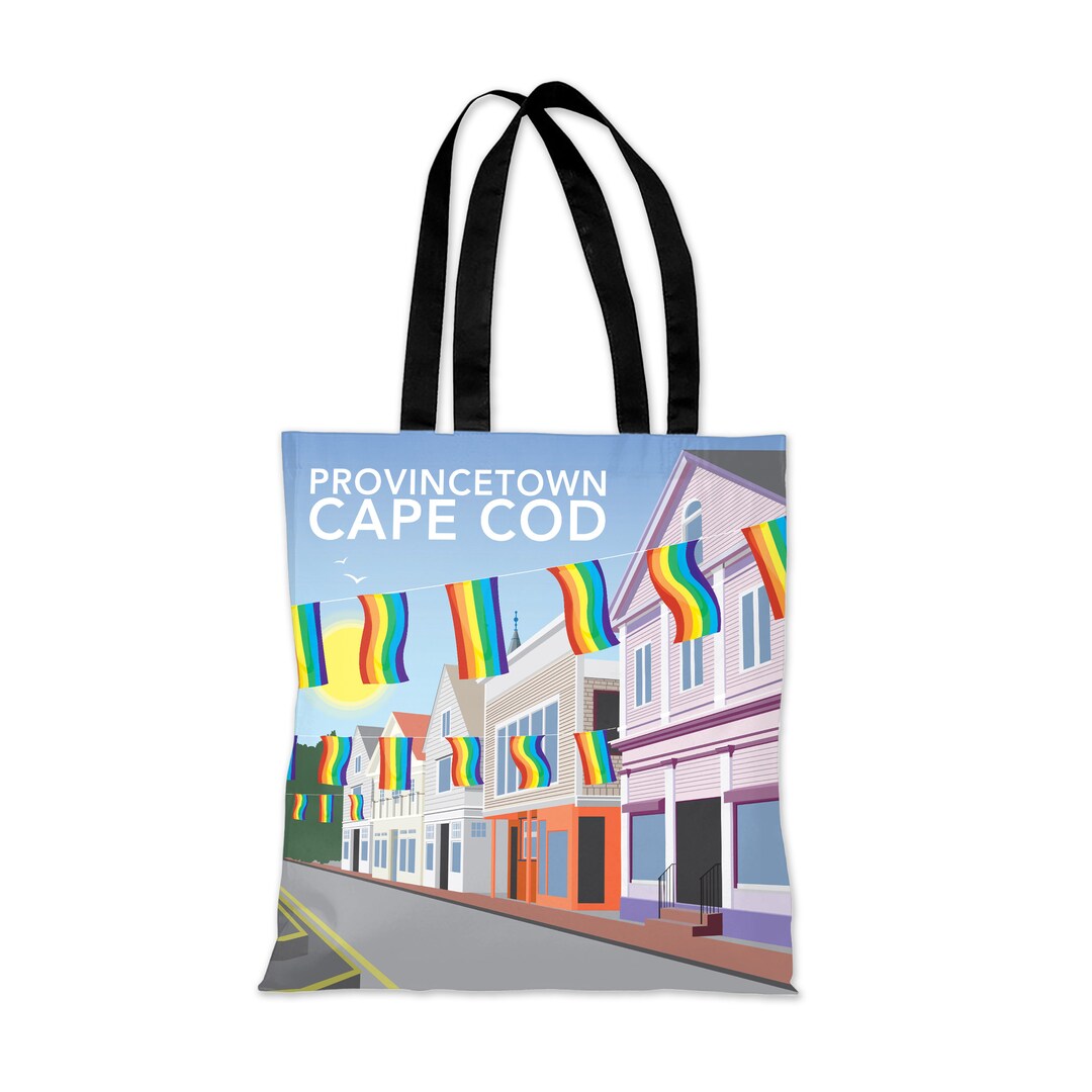 Provincetown, Cape Cod, Barnstable County, Massachusetts, USA Tote Bag ...