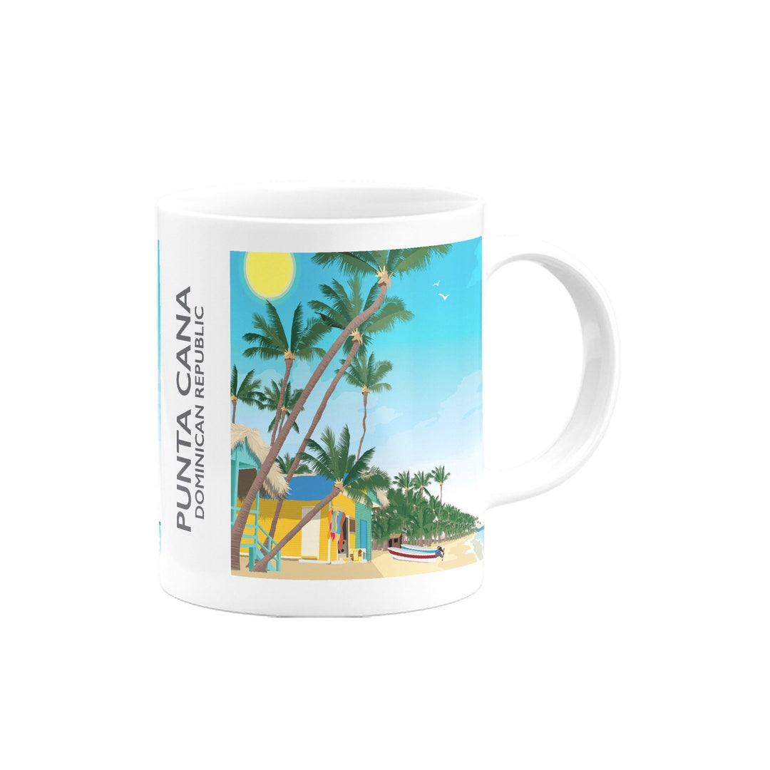 Punta Cana, Dominican Republic, Caribbean Mug - by Tabitha Mary ...