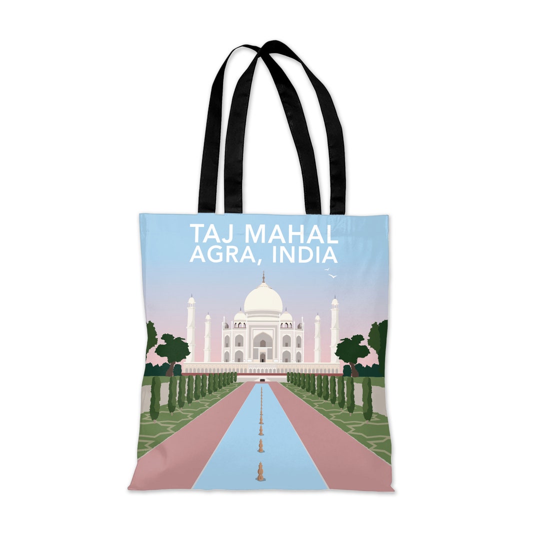 Taj Mahal, India Tote Bag - by Tabitha Mary - Travel Prints and Gifts ...