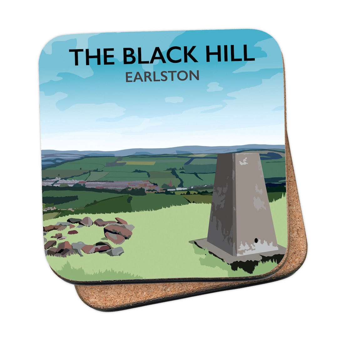 Black Hill, Earlston, Scottish Borders Coaster - by Tabitha Mary ...