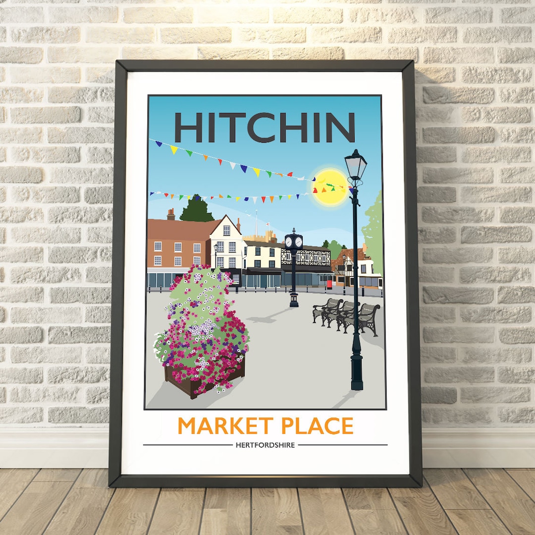Hitchin, Market Place, Hertfordshire - Capturing a Memory - Travel ...