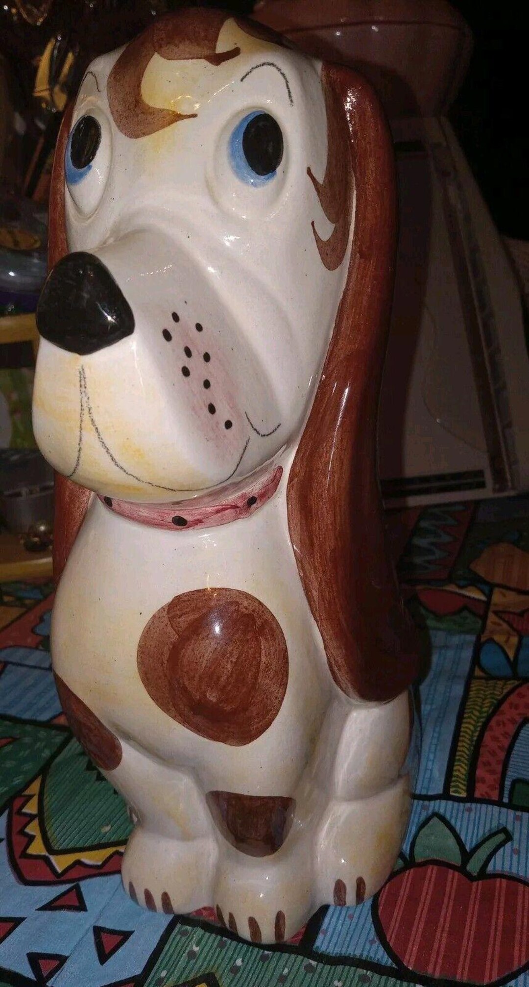 Bassett Hound Ceramic Coin Bank. Made in Italy. Vintage. Dog. - Etsy