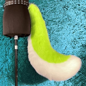 Two-tone Canine Tail | Wolf | Dog | Fox - Etsy